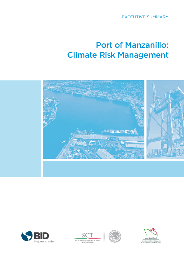 (PDF) Port of Manzanillo: Climate Risk Management (Executive Summary)