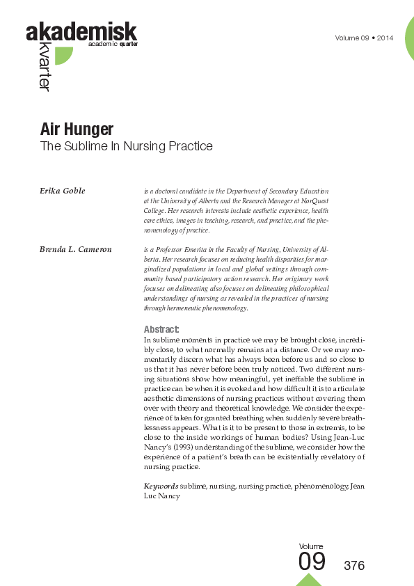 (PDF) Air Hunger
