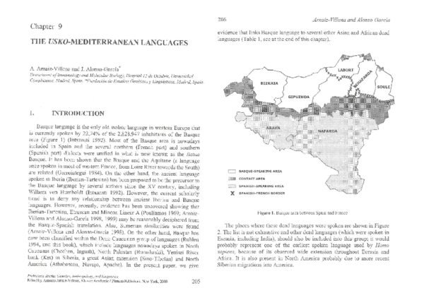 (PDF) The Usko-Mediterranean Languages