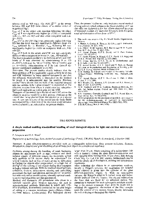(PDF) A simple method enabling standardized handling of small ...