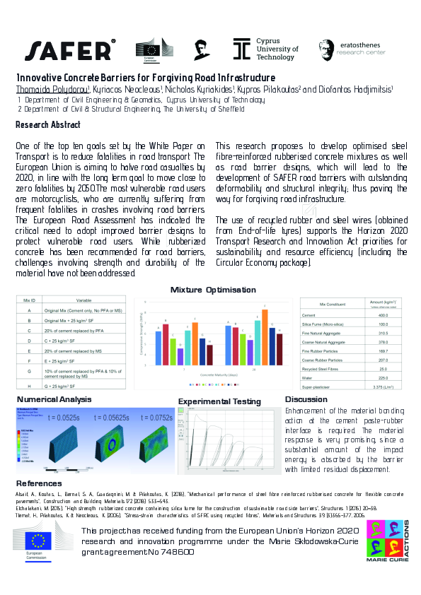 (PDF) Innovative Concrete Barriers for Forgiving Road Infrastructure