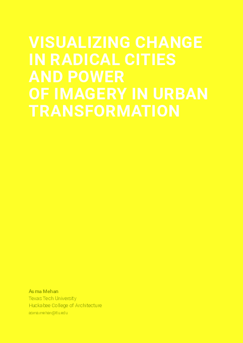 (PDF) Visualizing Change in Radical Cities and Power of Imagery in ...