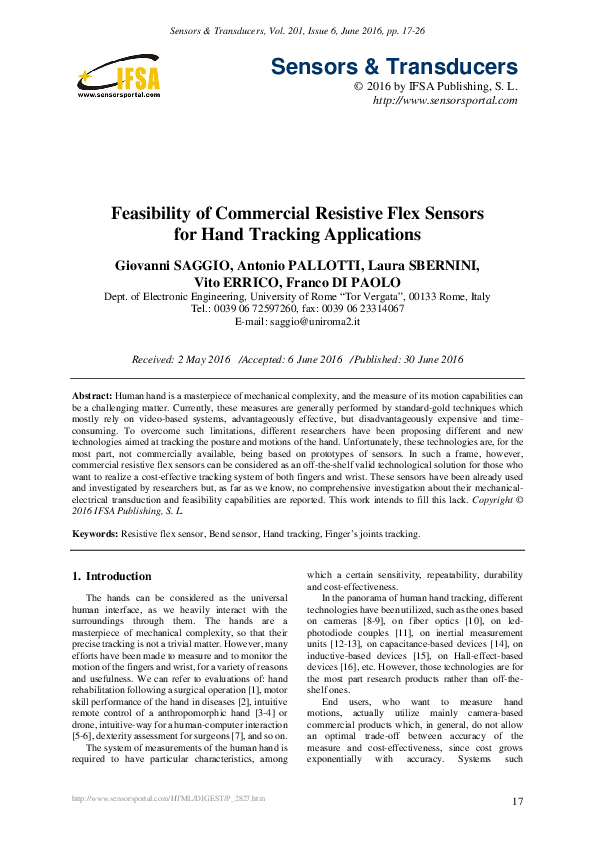 (PDF) Feasibility of Commercial Resistive Flex Sensors for Hand ...