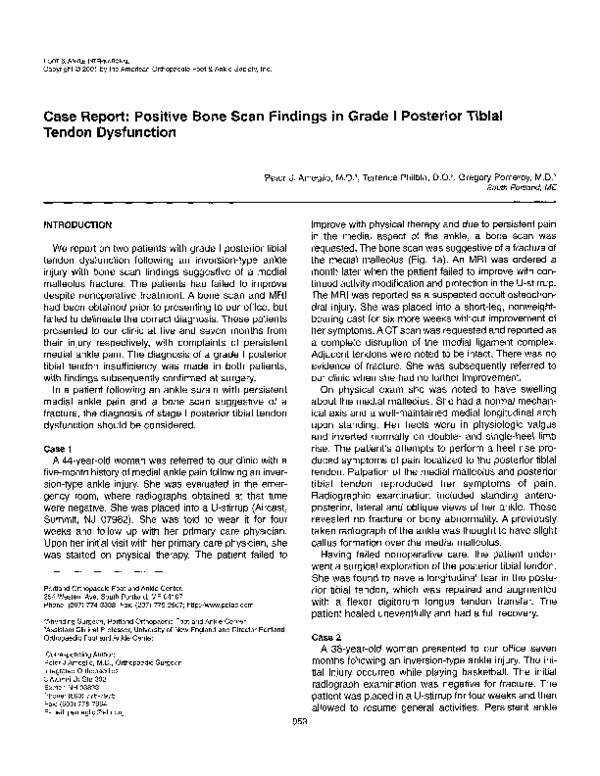 (PDF) Case Report: Positive Bone Scan Findings in Grade I Posterior ...