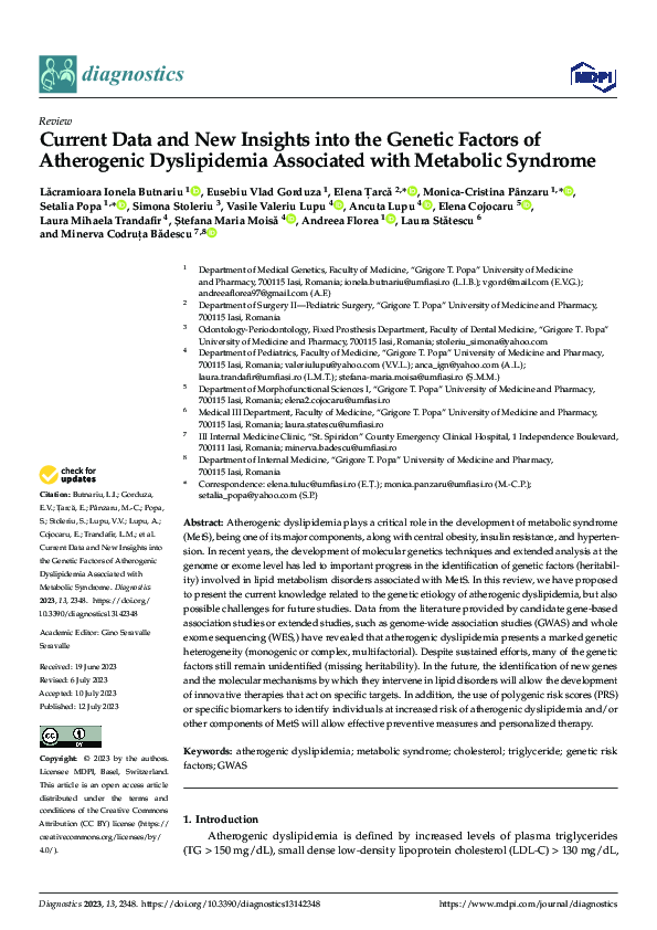 (PDF) Current Data and New Insights into the Genetic Factors of ...