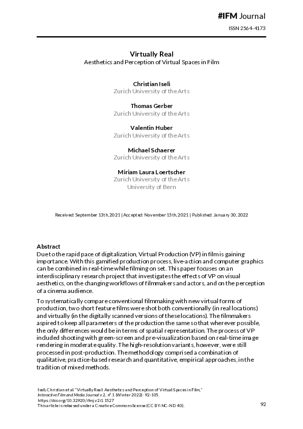 (PDF) Virtually Real | Miriam L Loertscher - Academia.edu