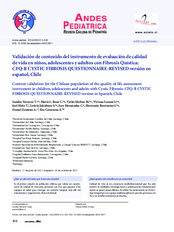(PDF) Validación de contenido del instrumento de evaluación de calidad ...