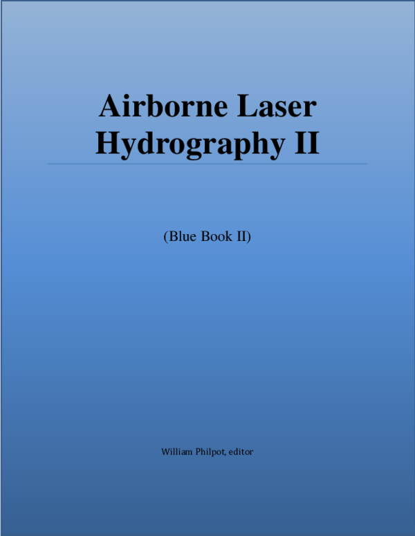 (PDF) Airborne Laser Hydrography II