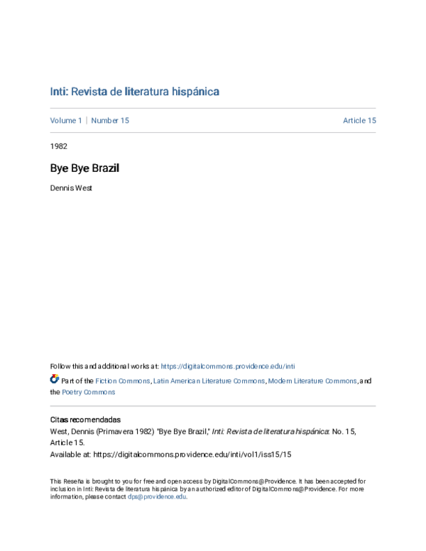 (PDF) Bye Bye Brazil