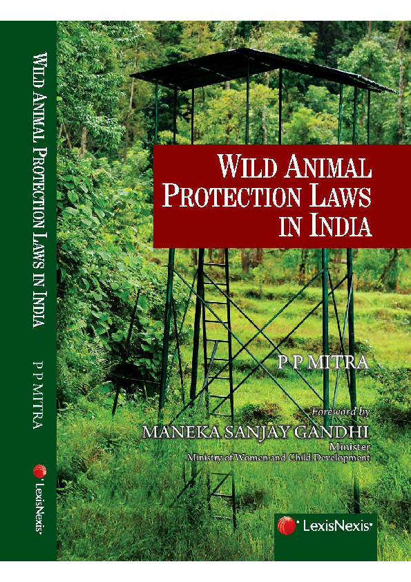 (PDF) WILD ANIMAL PROTECTION LAWS IN INDIA