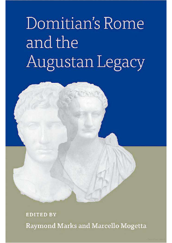 (PDF) Legacy Revisited Augustus and Domitian in the Imperial Fora and ...