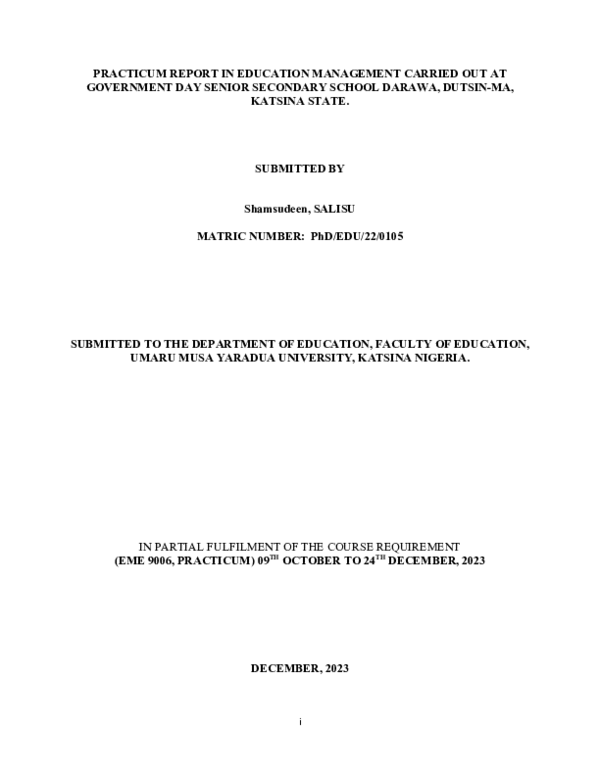 (DOC) PRACTICUM REPORT LAST