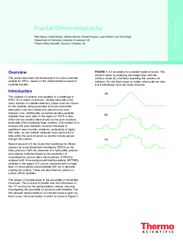 (PDF) Fractal Chromatography