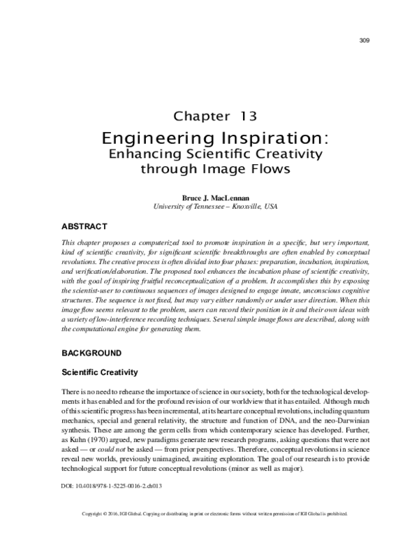 (PDF) Engineering Inspiration