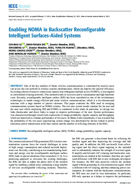(PDF) Enabling NOMA in Backscatter Reconfigurable Intelligent Surfaces ...