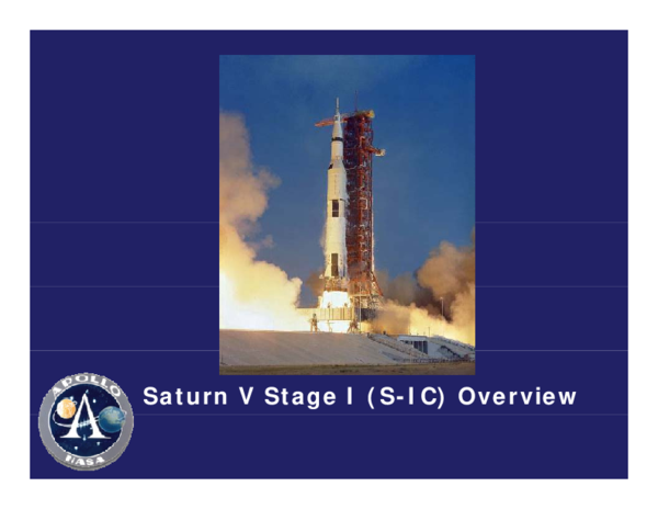 (PDF) Saturn V Stage I (S-IC) Overview