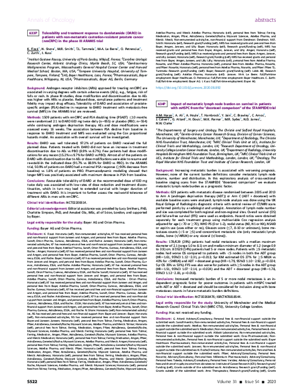 (PDF) 634P Impact of metastatic lymph node burden on survival in ...