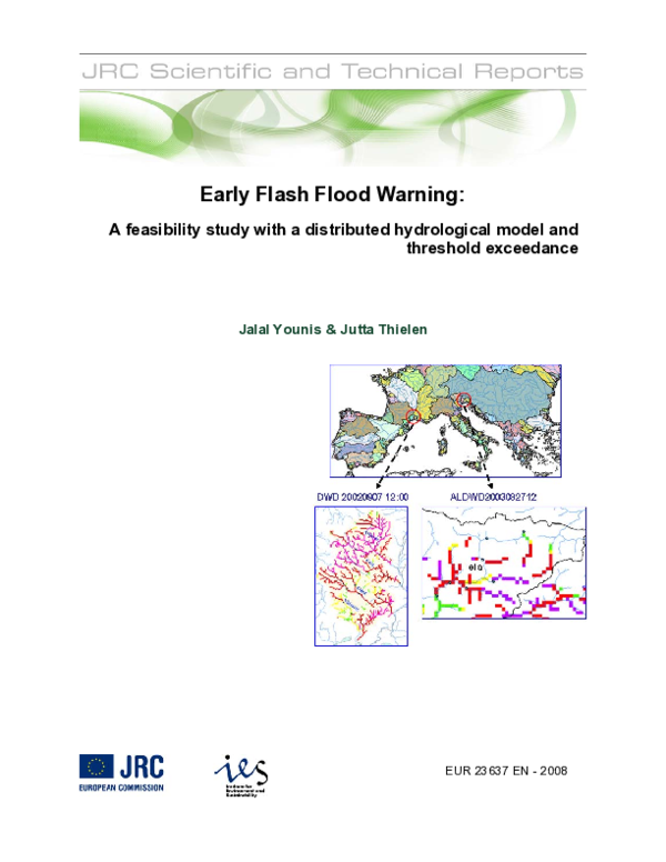 (PDF) Early Flash Flood Warning: A Feasibility Study with a Distributed ...