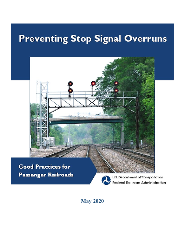 (PDF) Preventing Stop Signal Overruns: Good Practices for Passenger ...