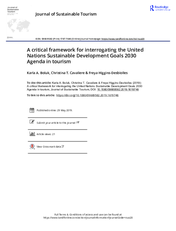 (PDF) A critical framework for interrogating the United Nations ...