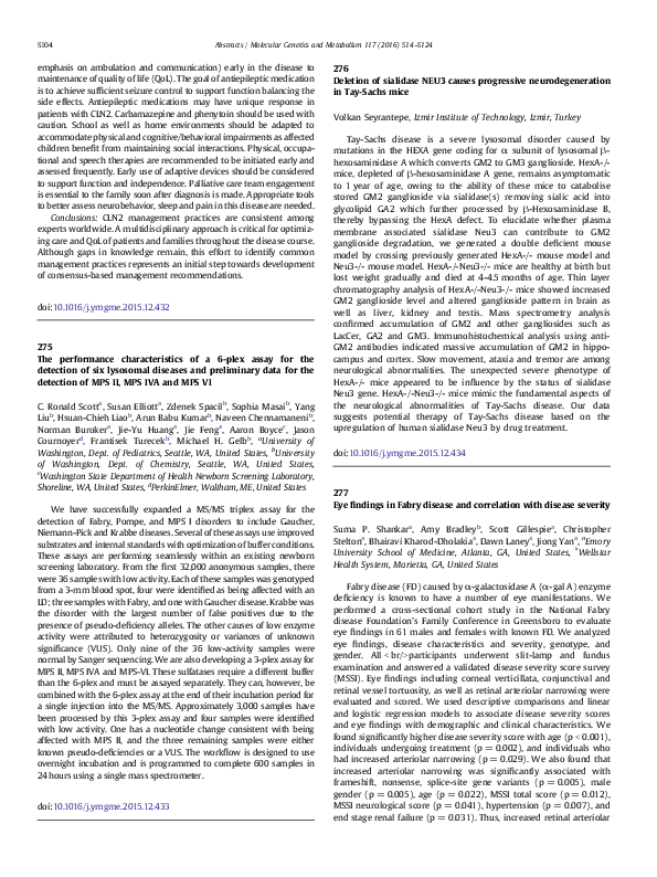 (PDF) Deletion of sialidase NEU3 causes progressive neurodegeneration ...