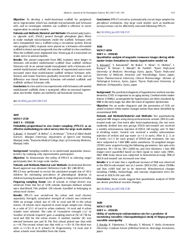 (PDF) Probability proportional to size cluster sampling (PPS-CS) as an ...