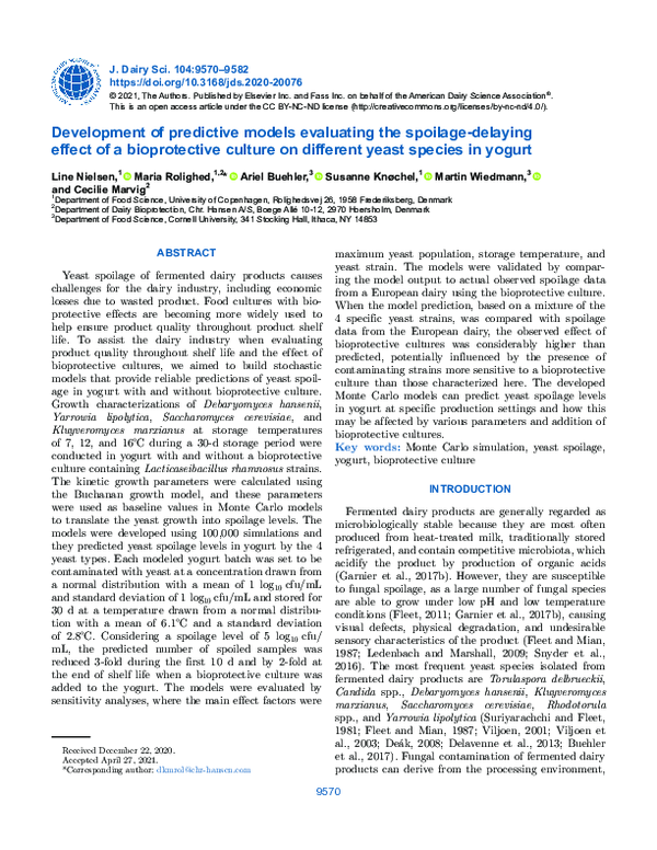 (PDF) Development of predictive models evaluating the spoilage-delaying ...