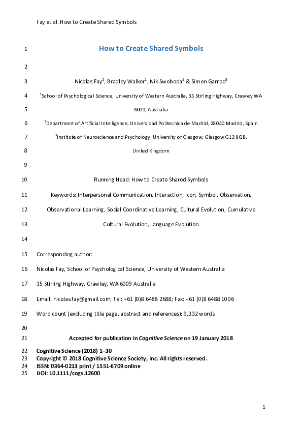 (PDF) How to Create Shared Symbols