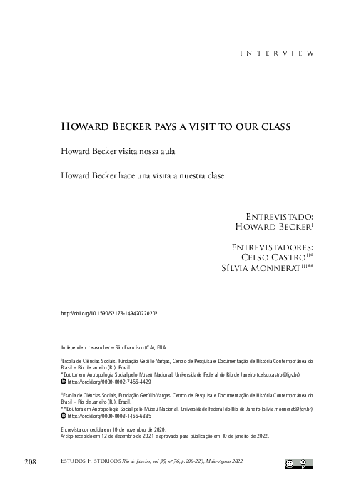 (PDF) Howard Becker pays a visit to our class