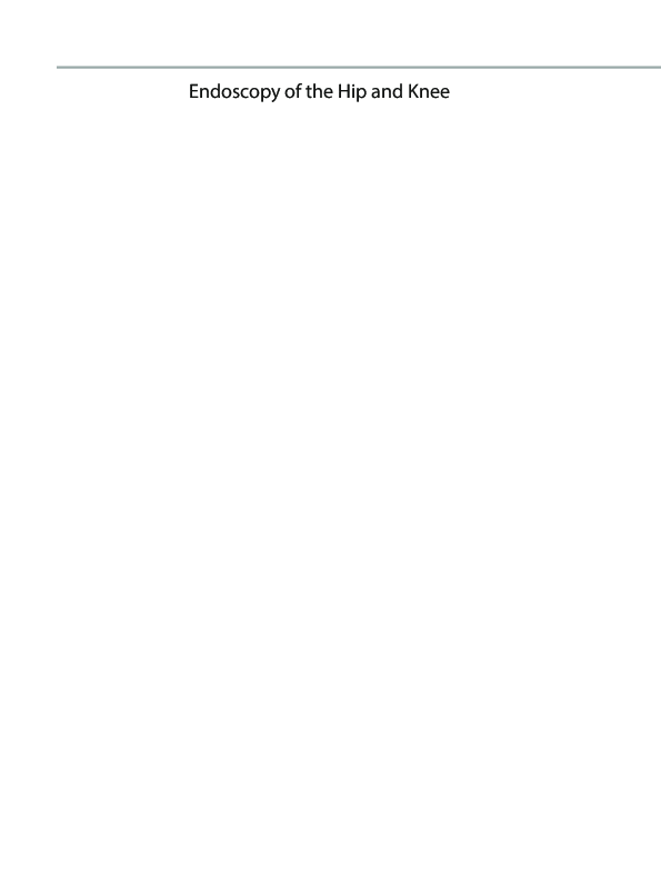 (PDF) Endoscopy of the Hip and Knee