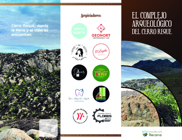 (PDF) El complejo arqueológico del Cerro Reque Tríptico Lambayeque