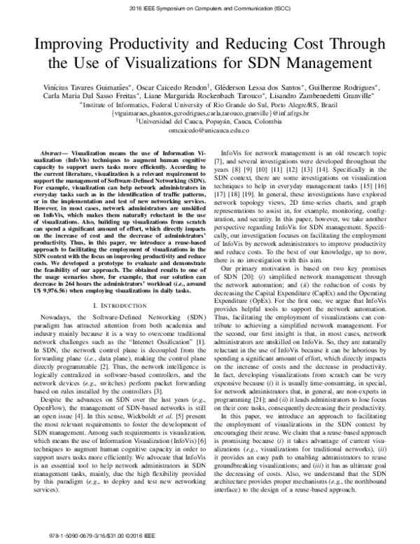 (PDF) Improving productivity and reducing cost through the use of ...