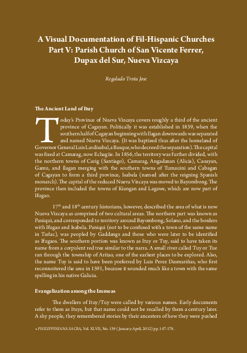 (PDF) A Visual Documentation of Fil-Hispanic Churches Part V: Parish ...