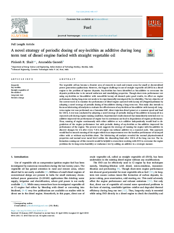 (PDF) A novel strategy of periodic dosing of soy-lecithin as additive ...