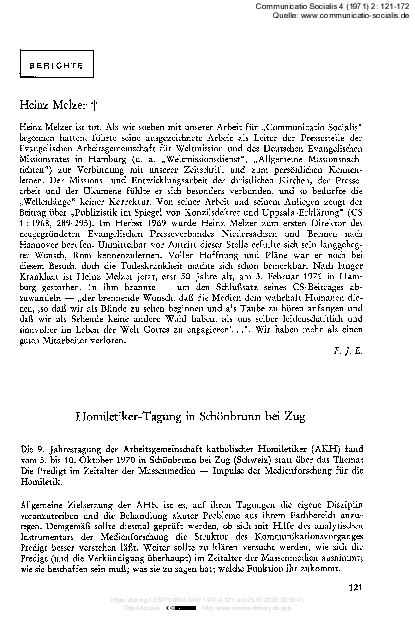 (PDF) Berichte - Dokumentation - Chronik