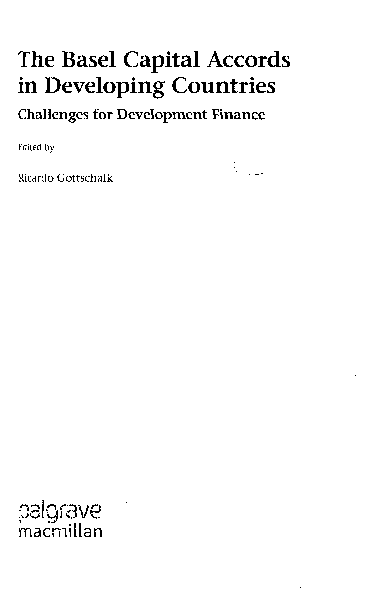(PDF) The Basel Capital Accords in Developing Countries