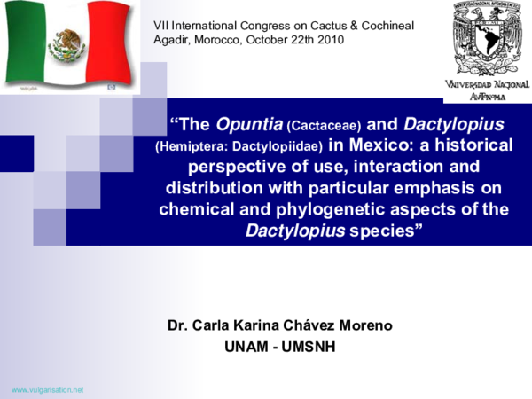 (PDF) The Opuntia (Cactaceae) and Dactylopius (Hemiptera: Dactylopiidae ...