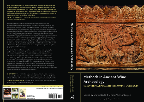 (PDF) Methods in Ancient Wine Archaeology. Scientific Approaches in Roman contexts