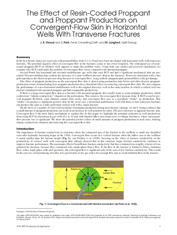 (PDF) The Effect of Resin-Coated Proppant and Proppant Production on ...