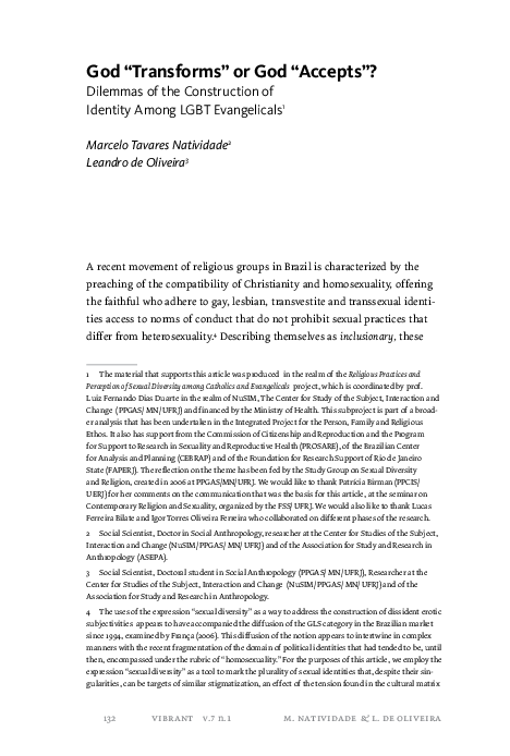 (PDF) God “Transforms” or God “Accepts”? Dilemmas of the Construction ...