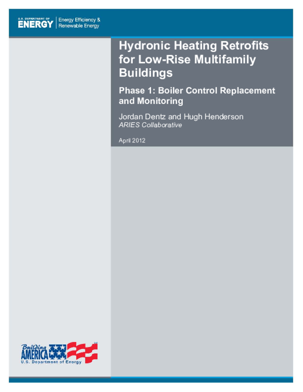 (PDF) Hydronic Heating Retrofits for Low-Rise Multifamily Buildings ...