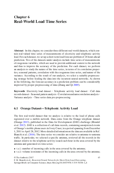 (PDF) Real-World Load Time Series