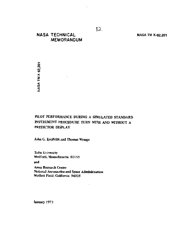(PDF) Pilot performance during a simulated standard instrument ...