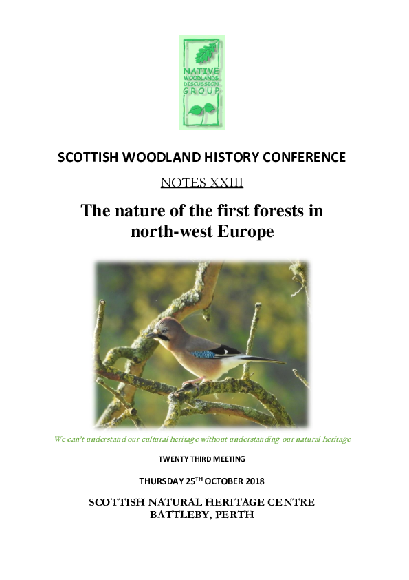 (PDF) The nature of the first forests in north-west Europe