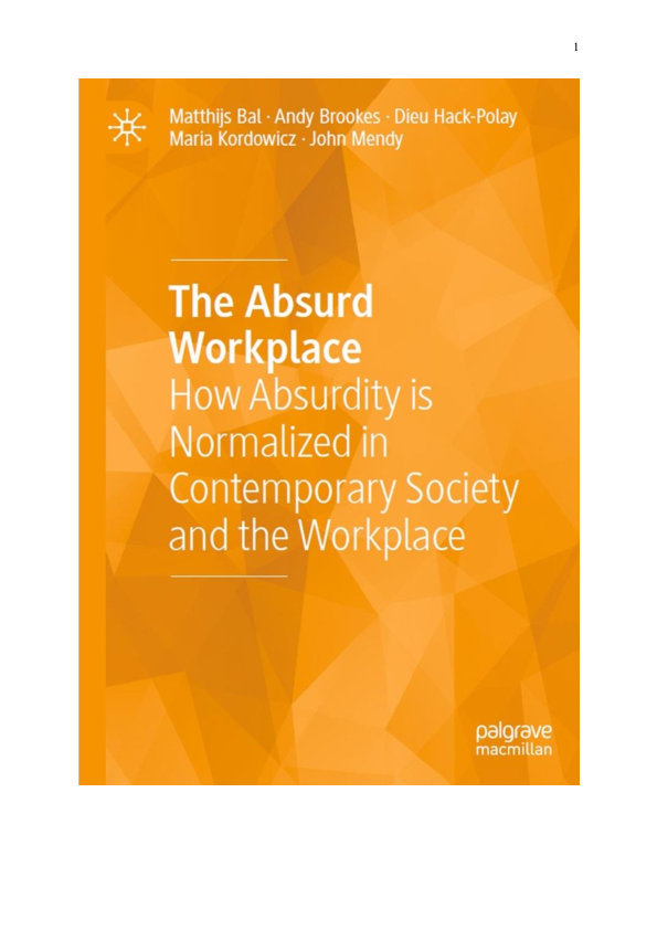 (PDF) The Absurd Workplace