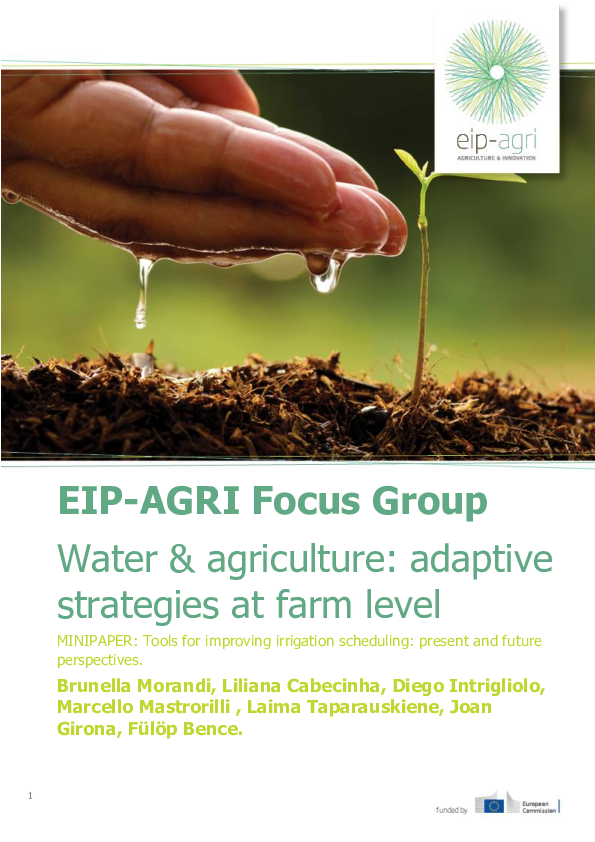 (PDF) EIP-AGRI Focus Group