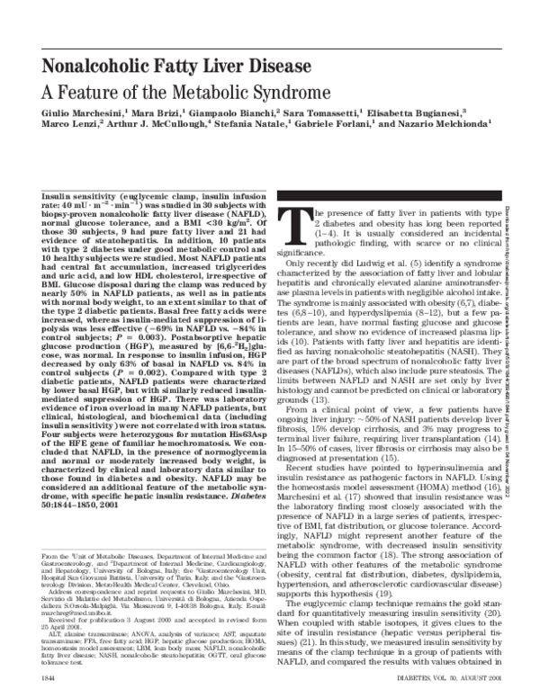 (PDF) Nonalcoholic Fatty Liver Disease