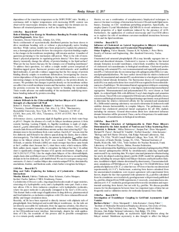 (PDF) Investigation of Transbilayer Coupling in Gel-Fluid Asymmetric ...