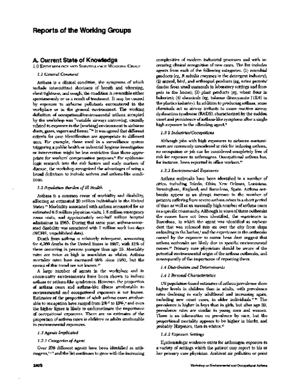(PDF) Reports of The Working Groups