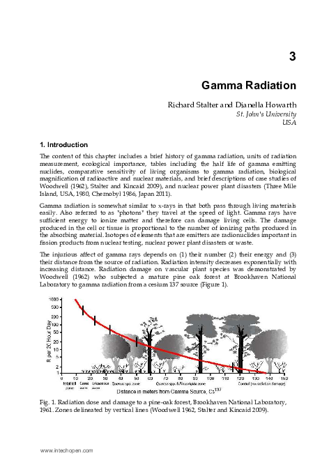 (PDF) Gamma Radiation
